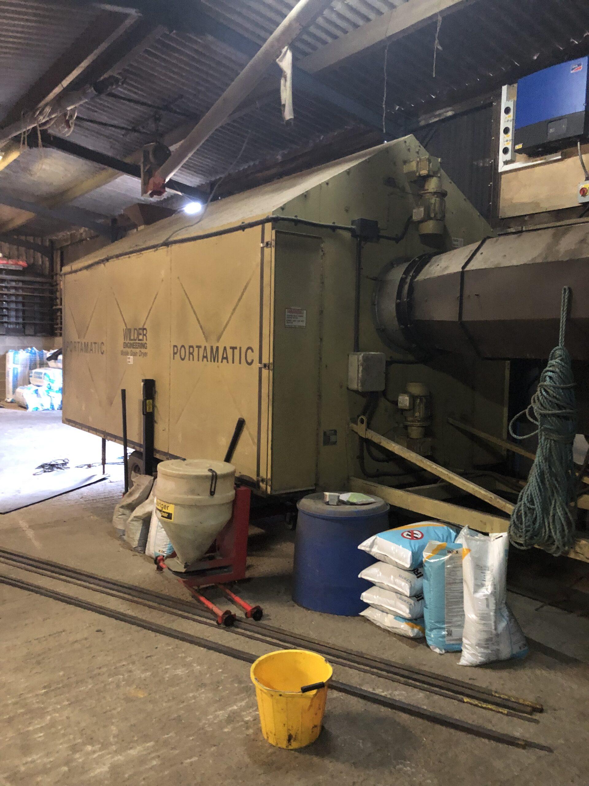 WILDER PORTAMATIC 5 TON GRAIN DRIER YEAR 1988 | Master Farm Services