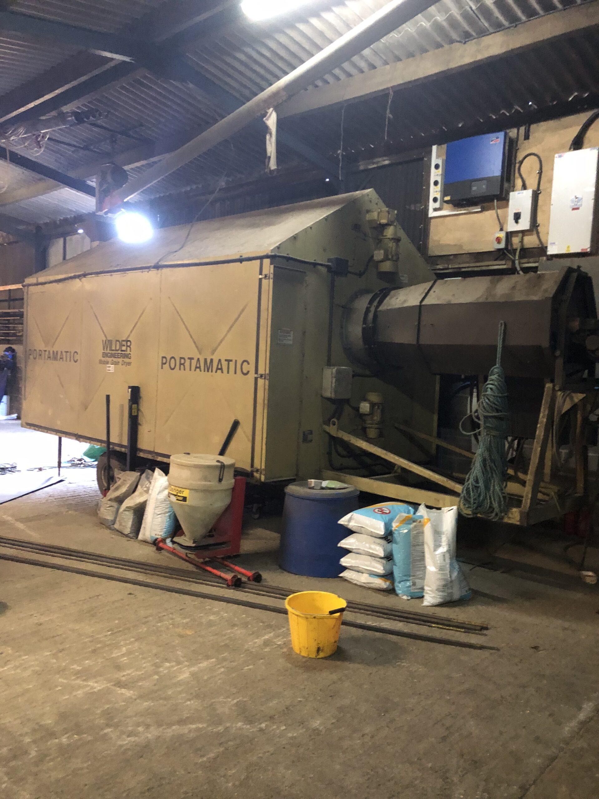 WILDER PORTAMATIC 5 TON GRAIN DRIER YEAR 1988 | Master Farm Services